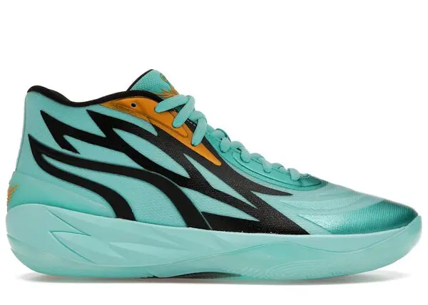 PUMA Lamelo Ball Mb.02 Honeycombin Sneakers - Elektro Aqua/black