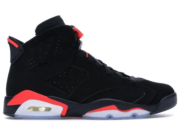 JORDAN 6 Retro 2019 Sneakers - Black/infrared