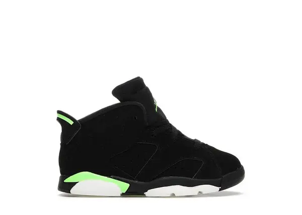 JORDAN Retroin Toddler Sneakers - Black/electric Green