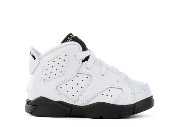 JORDAN 6 Retro Alligator Sneakers - Neutral Grey/black/white