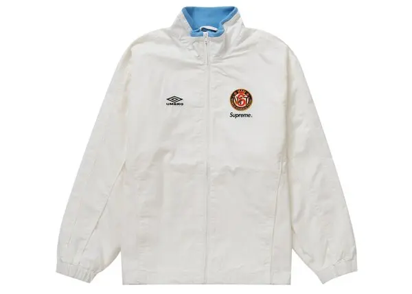 Supreme Umbro Cotton Ripstop Track Jacket - White