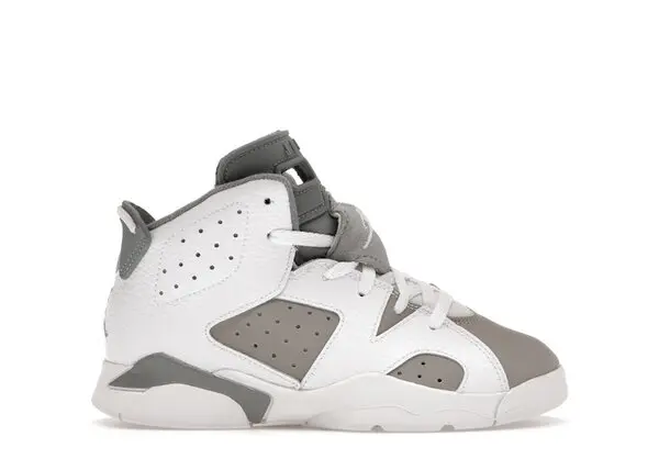 JORDAN 6 Retro - White/medium Grey/cool Grey