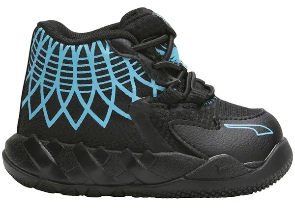 PUMA Lamelo Ball Mb.01 Buzz City Sneakers - Black/blue Atoll