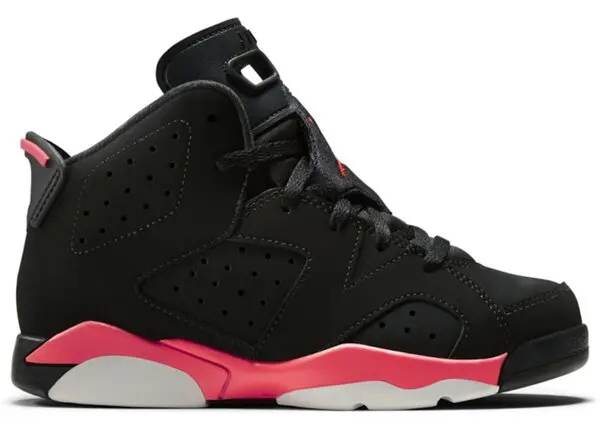 JORDAN 6 Retro Infrared Sneakers - Black/infrared 23