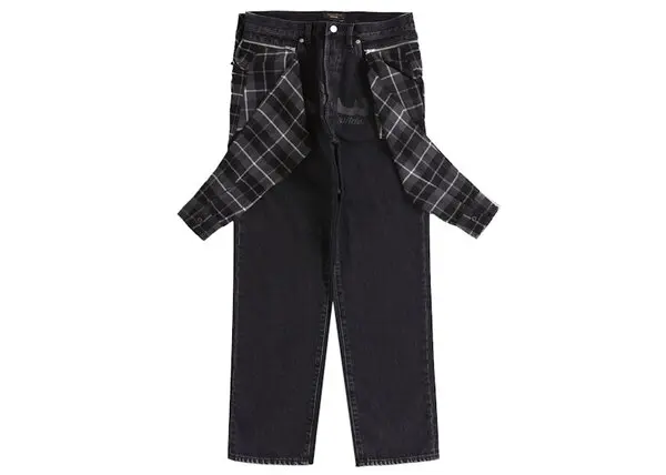 Supreme Undercover Layered Jeans - Black