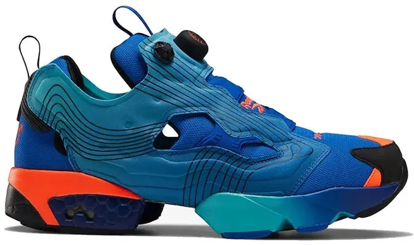 REEBOK Instapump Fury Chromat Sneakers - Vector Blue/glacier Blue/black
