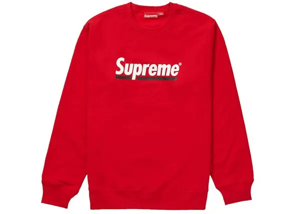 Supreme Crewneck Sweatshirt - Red