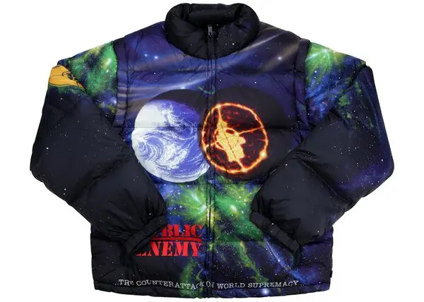 Supreme Undercover/public Enemy Puffy Jacket