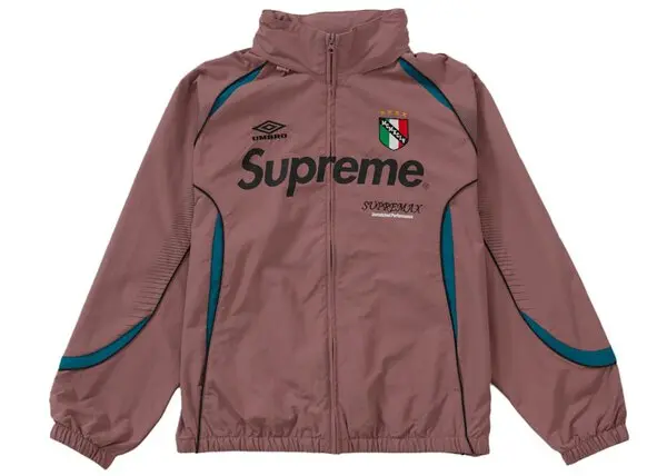 Supreme Umbro Track Jacket - Dusty Plum