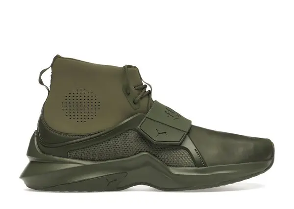PUMA Leather Hi-top Sneakers