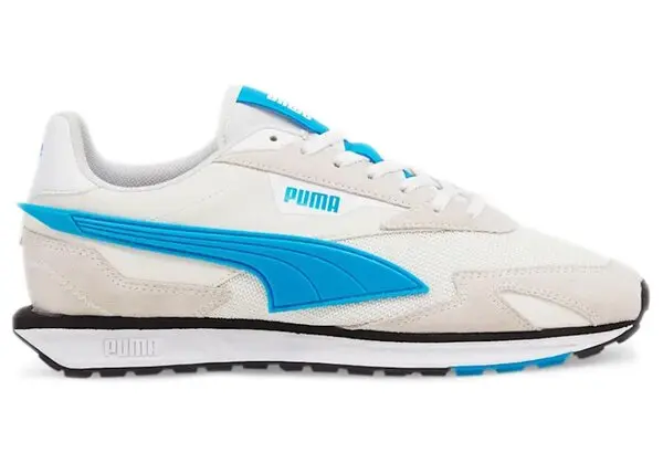 PUMA Lo Rider Tech Retro Sneakers - Marshmallow/puma Black/white