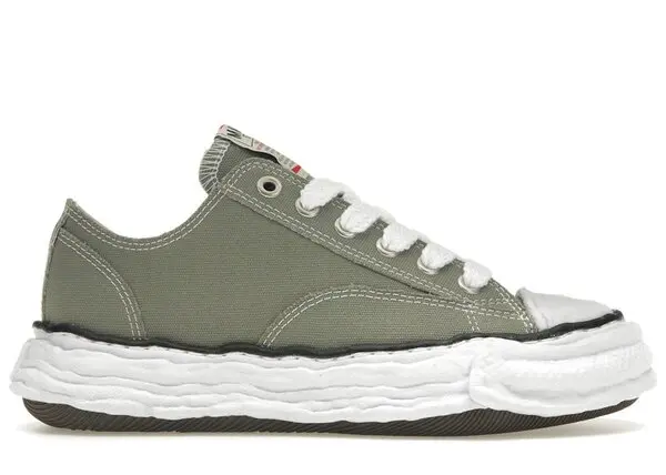 Mihara Yasuhiro Peterson 23 Og Sole Low Top Sneakers - Green