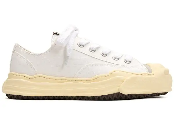 Mihara Yasuhiro Hank Vl Og Sole Canvas Low Sneakers - White