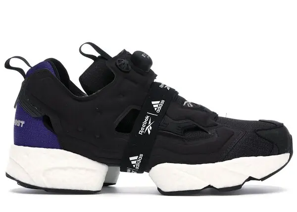 REEBOK Instapump Fury Boostin Sneakers - Black/blue