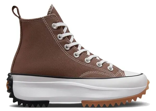 CONVERSE Run Star Hike Platform High-top Sneakers - Squirrel Friend Brown/black/white