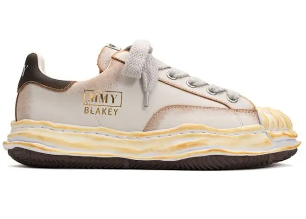 Mihara Yasuhiro Blakey Og Sole Low Top Sneaker - White