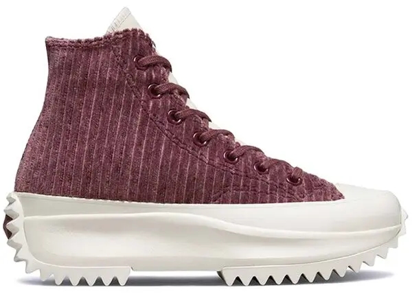 CONVERSE Run Star Hike Platform Hi Striped Knit Sneakers