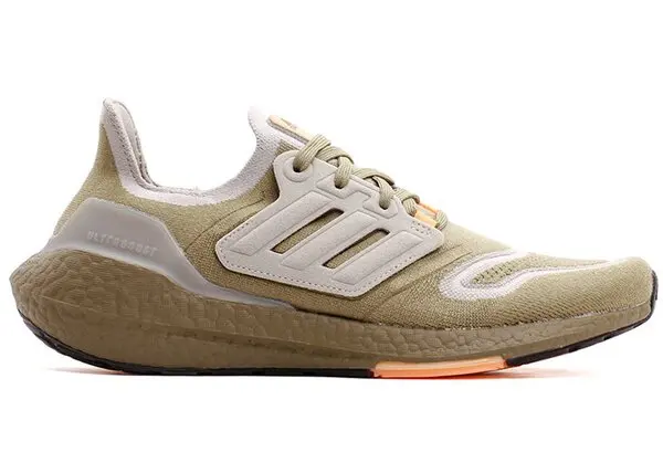 Adidas Ultra Boost 22 Sneakers - Orbit Green/metal Grey/beam Orange