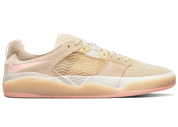 Nike Ishod Wair Sneakers - Rattan/light Soft Pink/clear