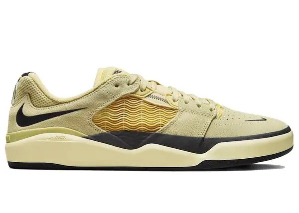 Nike Ishod Wair Sneakers - Lemon Wash/lemon Drop/black