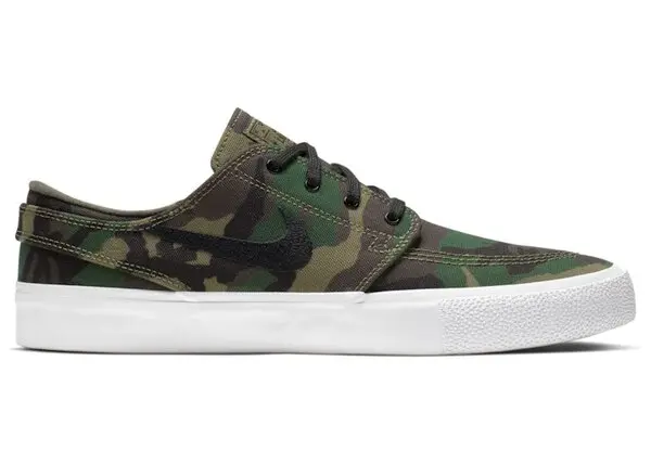 Nike Stefan Janoski Canvas Sneakers - Iguana/black/sequoia