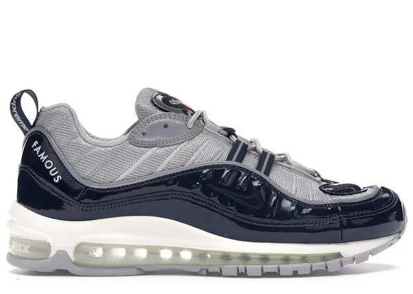 Nike Max 98 Supreme Sneakers - Obsidian/reflective
