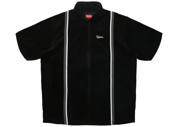 Supreme Velour Warm Up - Black