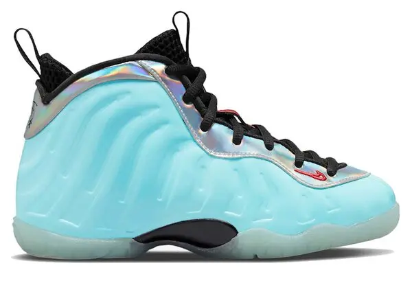 Nike Little Posite One Mixtape Sneakers - Copa/summit White/black