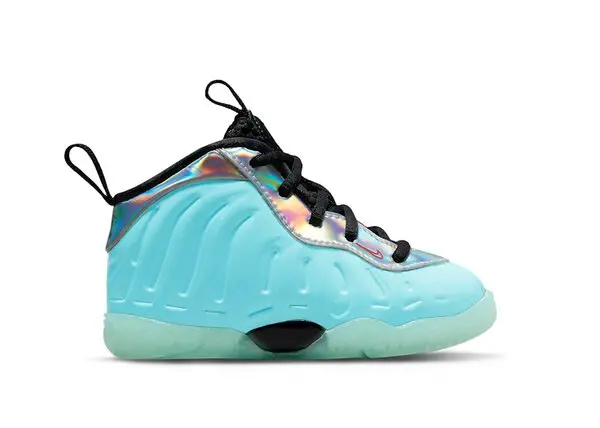Nike Little Posite One Mixtape Sneakers - Copa/summit White/black