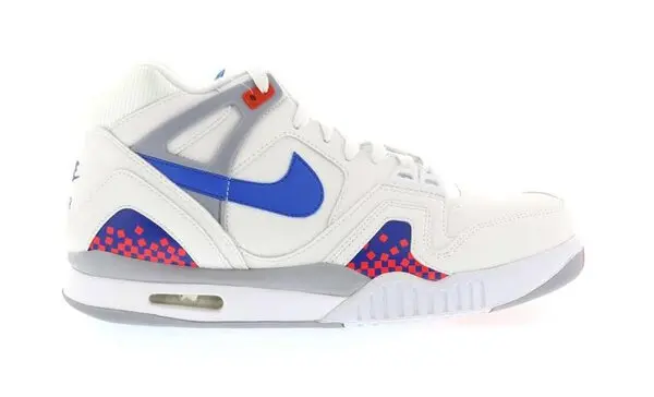 Nike Tech Challenge Ii Pixel Sneakers - White/royal Blue/infrared