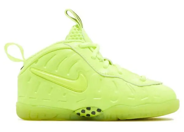 Nike Little Posite One Sneakers - Volt/black