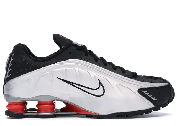 Nike Shox R4 - Black/metallic Silver/max Orange