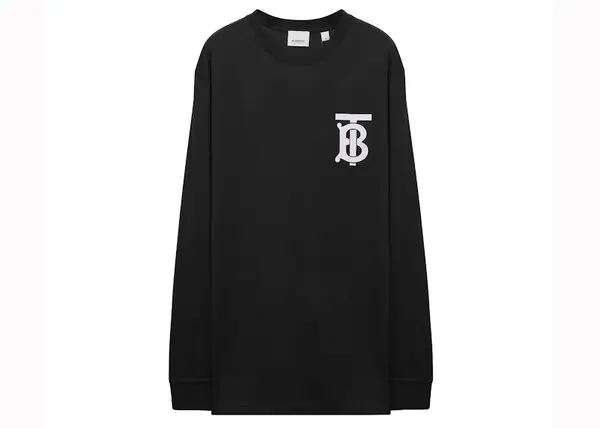 Burberry Monogram Motif Longsleeve - Black