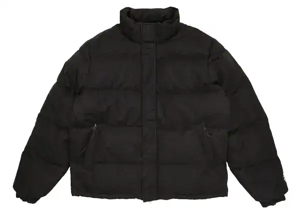 StüSsy Ripstop Down Puffer Jacket - Black | Editorialist