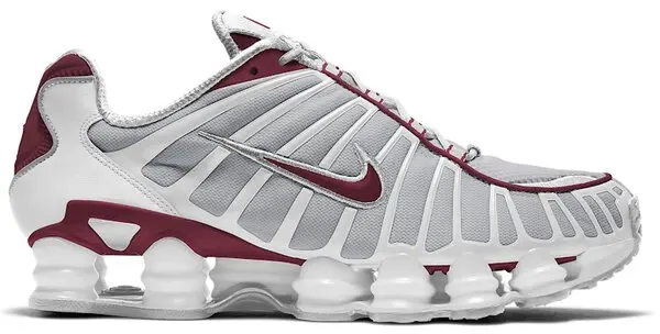 Nike Shox Tl Sneakers - White/neutral Grey/team Red