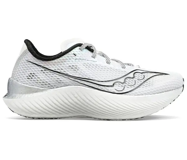Saucony Endorphin Pro 3 Athletic Sneakers - White/black