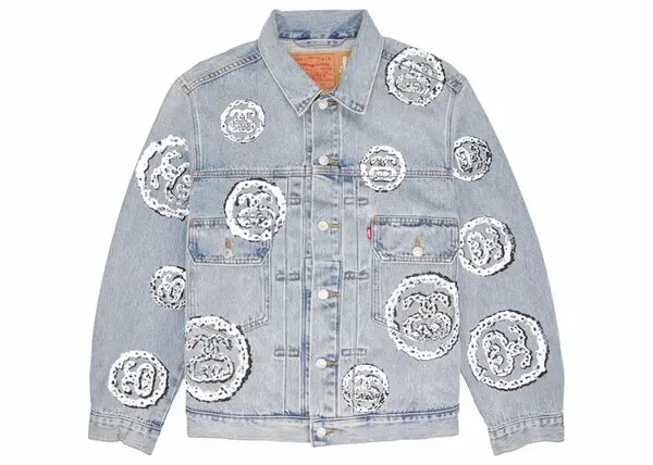 StÜssy X Denim Tears Type 2 Jacket - Indigo