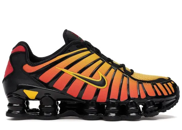 Nike Shox Tl Sunrise - Black/amarillo