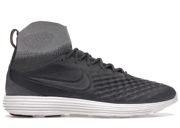 Nike Lunar Magista Ii Flyknit Sneakers - Dark Grey/wolf Grey