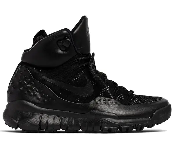 Nike Lupinek Flyknit High-top Sneakers - Black/anthracite