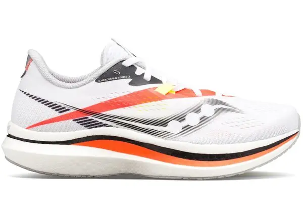 Saucony Endorphin Pro 2 Athletic Sneakers - Hot Streak/white