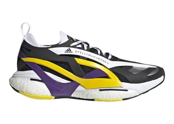 Adidas Solarglide Stella Mccartney Sneakers - Core Black/active Purple/shock Yellow