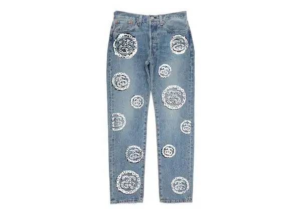 StüSsy X Denim Tears 501 Jean - Indigo | Editorialist