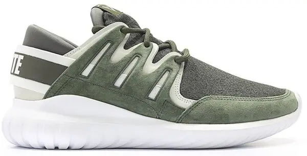 Adidas Tubular Nova Lace Up Sneakers - Night Cargo/running White