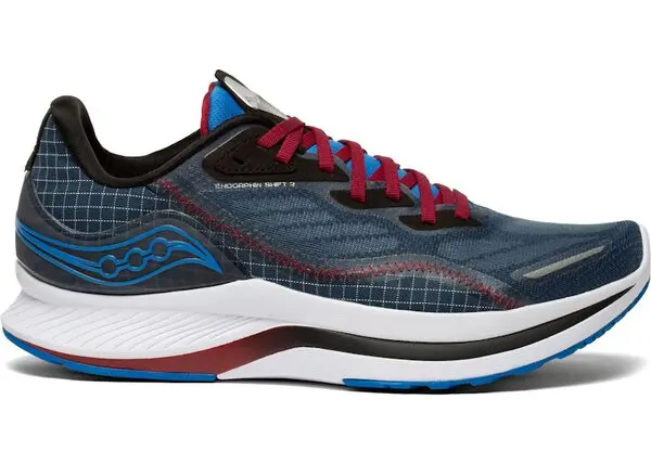 Saucony Endorphin Shift 2in Athletic Shoes - Space/mulberry