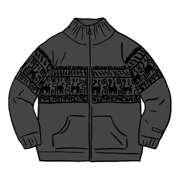 Supreme Chullo Windstopper Zip Up Sweater