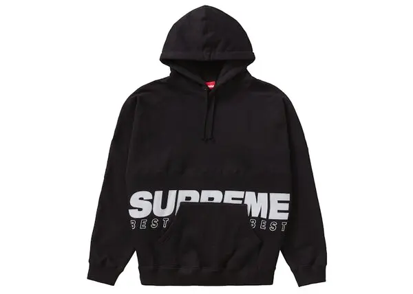 Supreme Best Of The Best Hooded Sweatshirt - Black