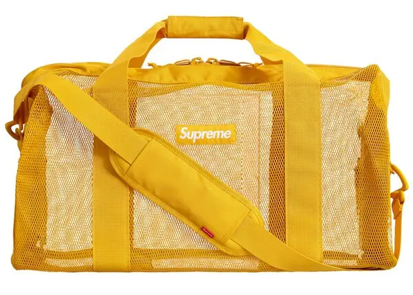 Supreme Big Duffle Bag Ss20 - Gold