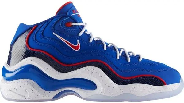 Nike Zoom Flight 96 Allen Iverson Sneakers - Game Royal/university Red/white
