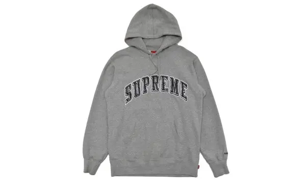 Supreme Chrome Arc Hooded Pullover